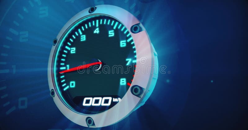 Racing Car Dashboard 3D Animation Stock Video - Video of automobile ...