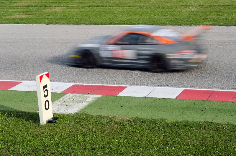 Racing car stock image. Image of curb, speed, abstract - 52844743