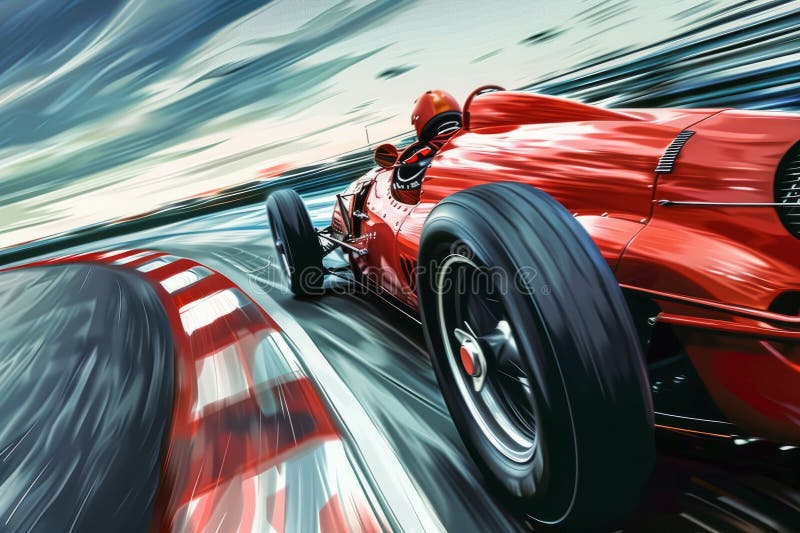Racing car at high speed stock image. Image of vehicle - 311450483