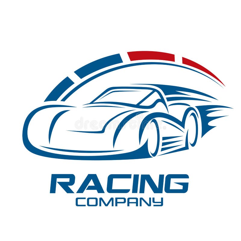 Speed Racing Logo stock vector. Illustration of drive - 19302441