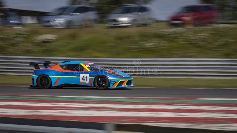 Racing Car stock image. Image of motor, circuit, circuits - 202783289