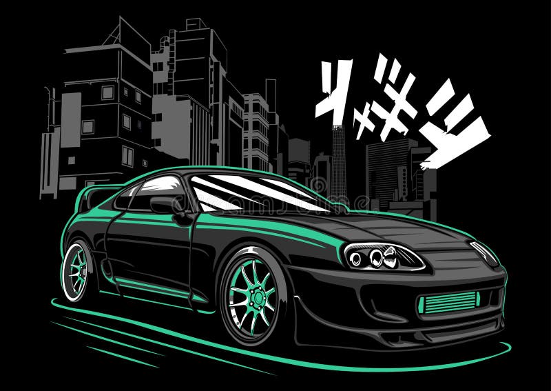 Racing Car stock vector. Illustration of expensive, technology - 263709137