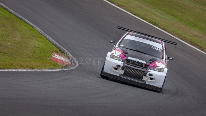 Racing Car stock image. Image of flag, corner, motor - 215412059