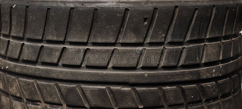 Racing Car Tire or Used Tyre Stock Photo - Image of race ...