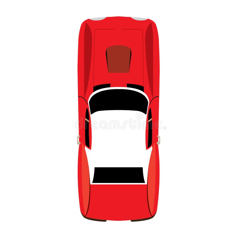 Racing Car, Vector Illustration Stock Illustration - Illustration of ...