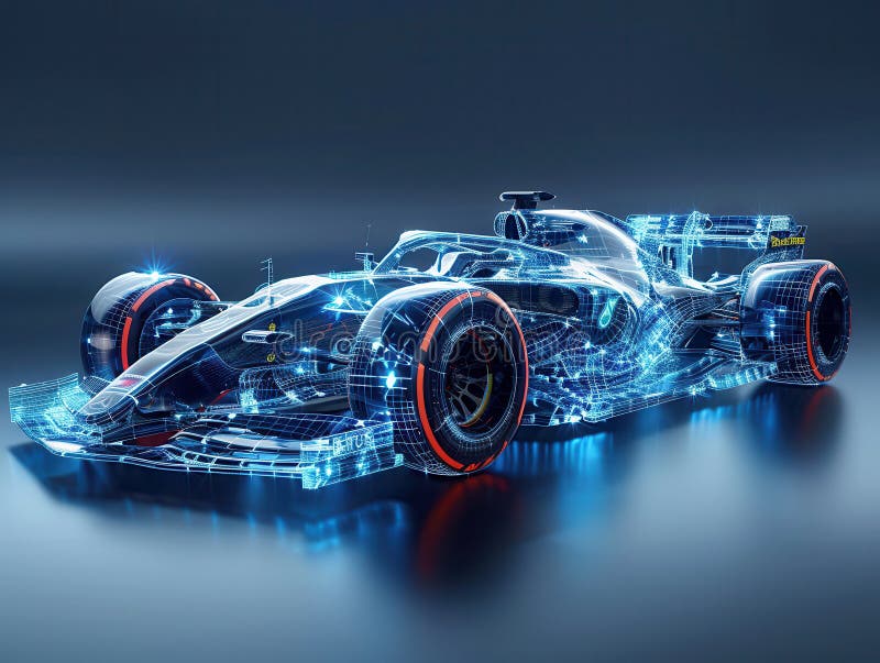 Racing Car Visualization with Augmented Reality Transparent Racing Car ...