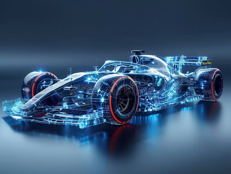 Racing Car Visualization with Augmented Reality Transparent Racing Car ...