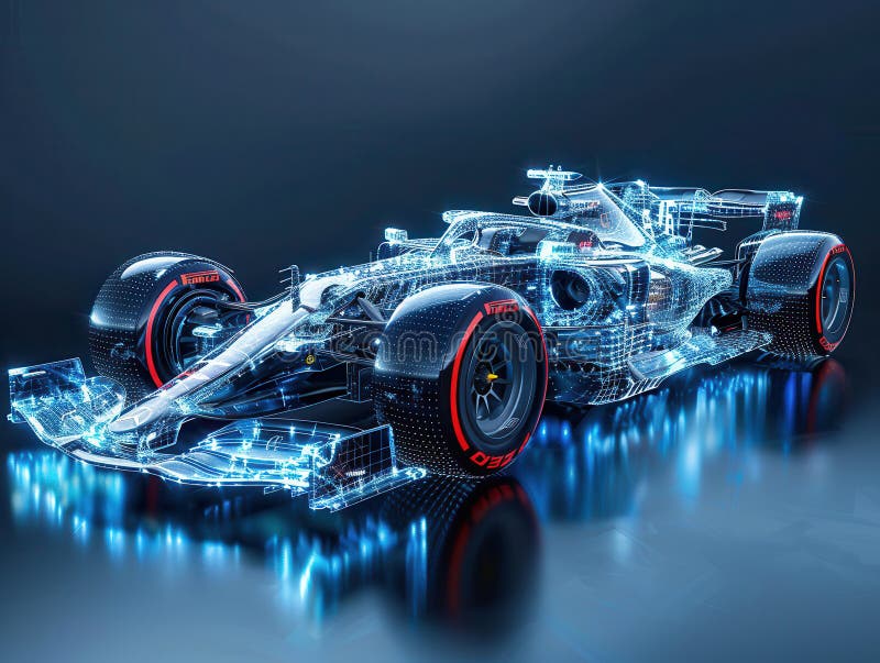 Racing Car Visualization with Augmented Reality Transparent Racing Car ...