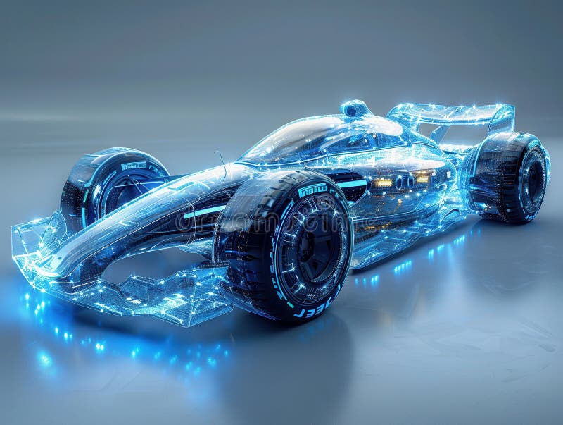 Racing Car Visualization with Augmented Reality Transparent Racing Car ...