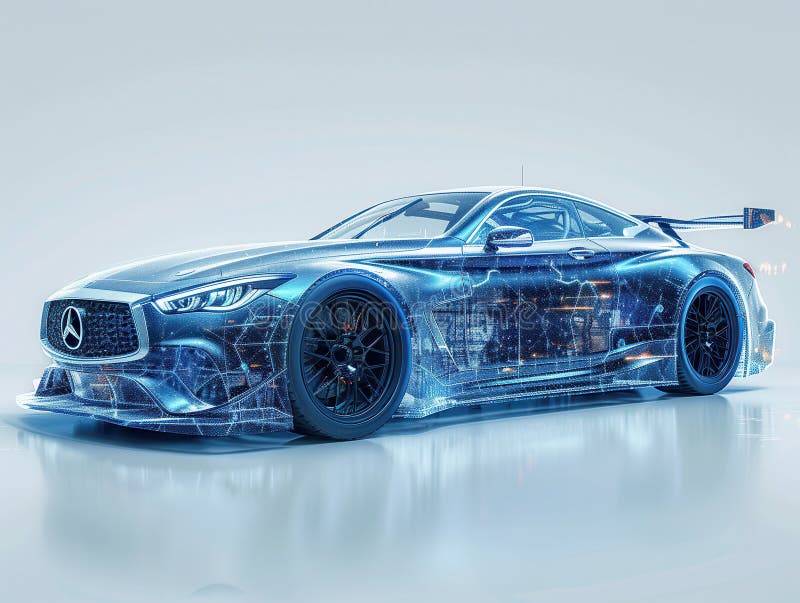 Racing Car Visualization with Augmented Reality Transparent Racing Car ...