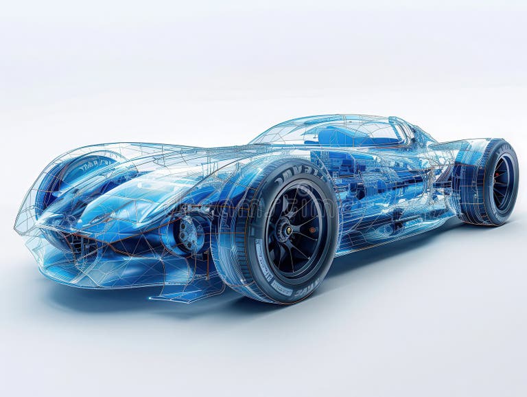 Racing Car Visualization with Augmented Reality Transparent Racing Car ...