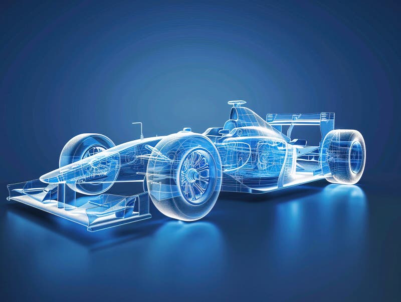 Racing Car Visualization with Augmented Reality Transparent Racing Car ...