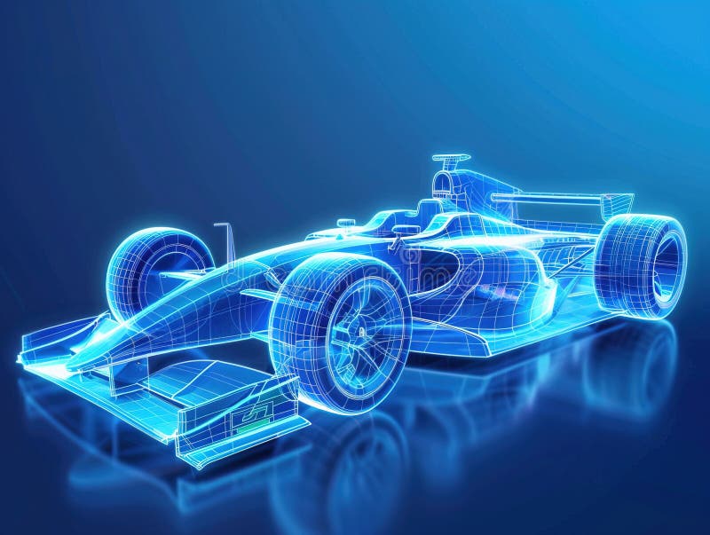 Racing Car Visualization with Augmented Reality Transparent Racing Car ...