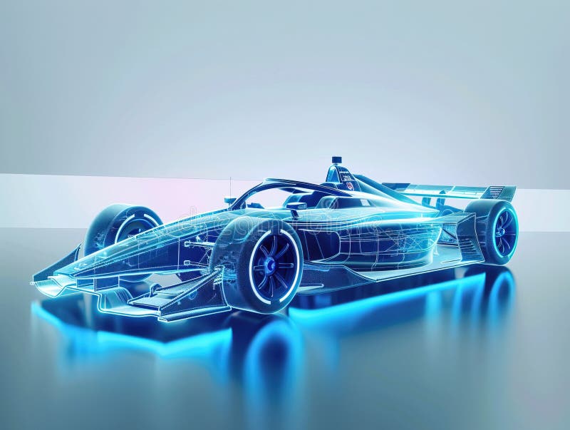 Racing Car Visualization with Augmented Reality Transparent Racing Car ...