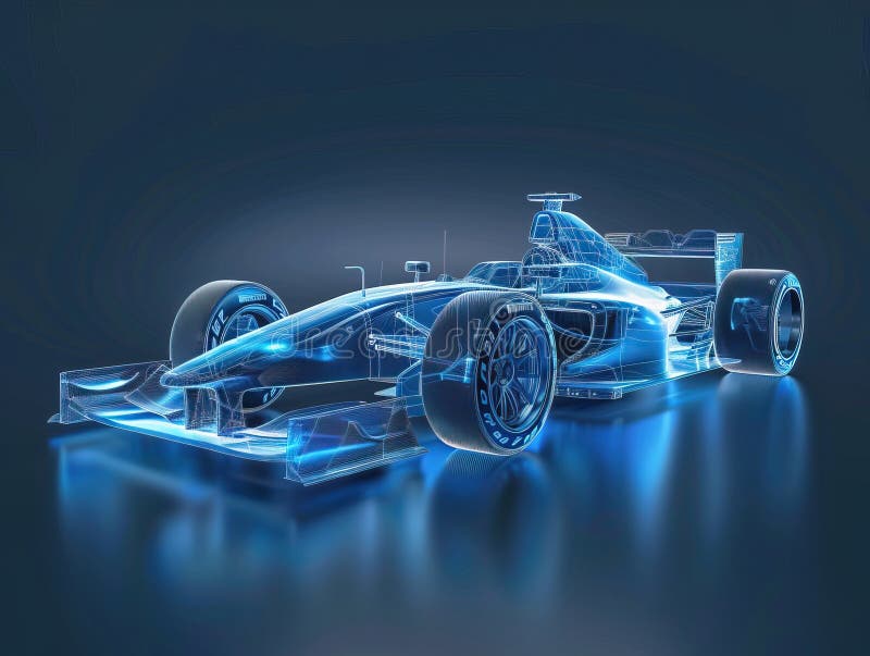 Racing Car Visualization with Augmented Reality Transparent Racing Car ...