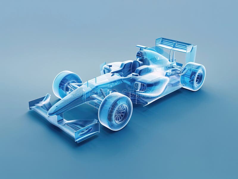 Racing Car Visualization with Augmented Reality Transparent Racing Car ...