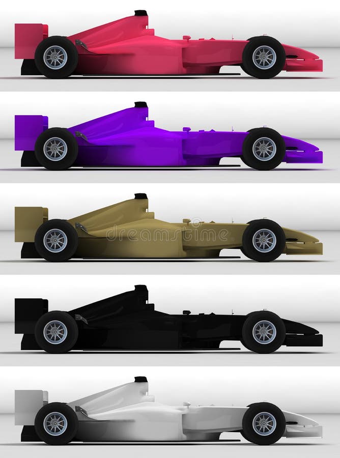 Vector Vintage Sport Racing Cars Stock Vector - Illustration of power ...