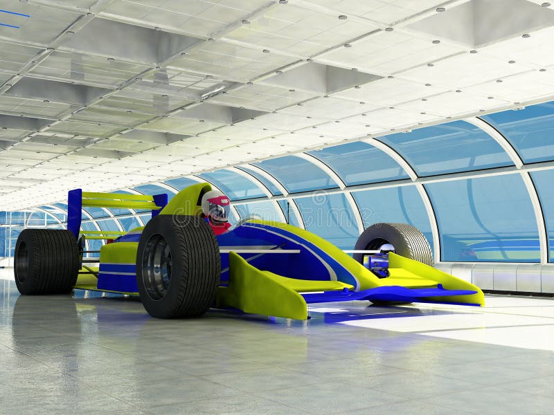 Racing cars stock illustration. Illustration of automobile - 36082754