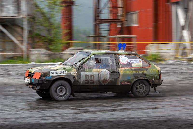 Racing Cars on a Mountain Road Editorial Stock Photo - Image of extreme ...