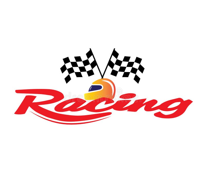 Racing Logo Design stock vector. Illustration of element - 84287666