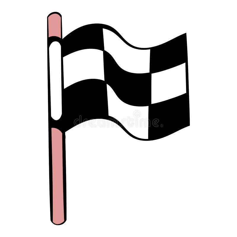 Checkered Flag Vector Icon Stock Illustrations – 8,071 Checkered Flag ...