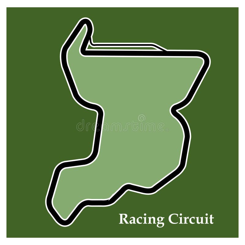 Racing circuit icon stock vector. Illustration of vehicle - 293809837