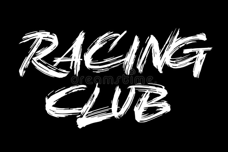 Racing Club logo design stock vector. Illustration of emblem - 250087761