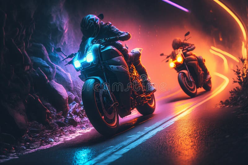 Cyberpunk Rider Stock Illustrations – 228 Cyberpunk Rider Stock ...