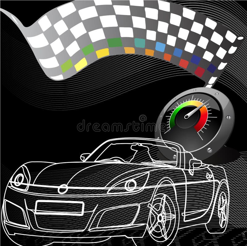 Racing Background stock vector. Illustration of driveway - 9618503