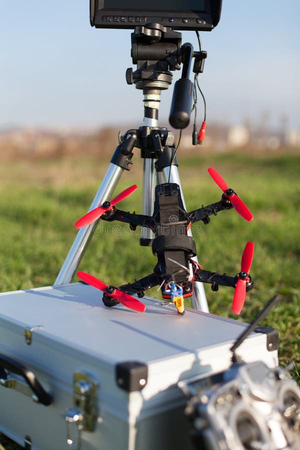 Racing drone stock photo. Image of outdoors, antenna - 68219742