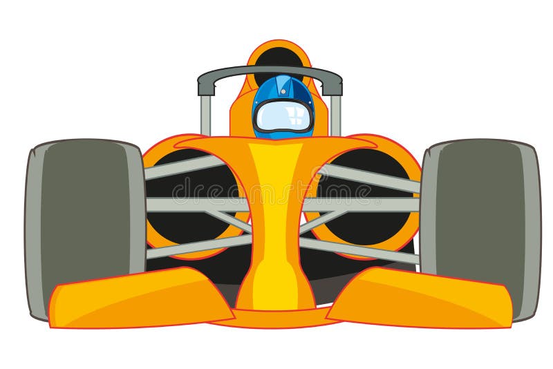 Racing Fireball on White Background is Insulated Stock Illustration ...