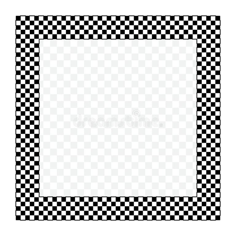 Racing Flag Design Square Frame Stock Vector - Illustration of ...