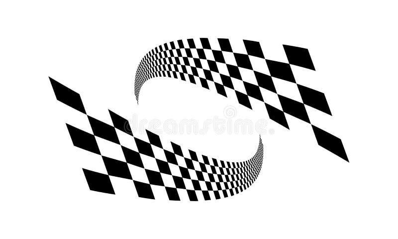 Racing Flag Design Template. Race Flag Design Vector Stock Vector ...