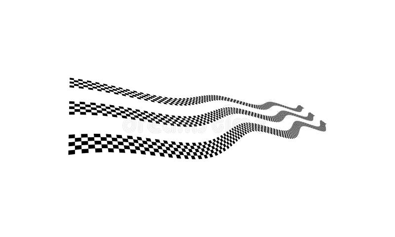 Racing Flag Design Template. Race Flag Design Vector Stock Vector ...