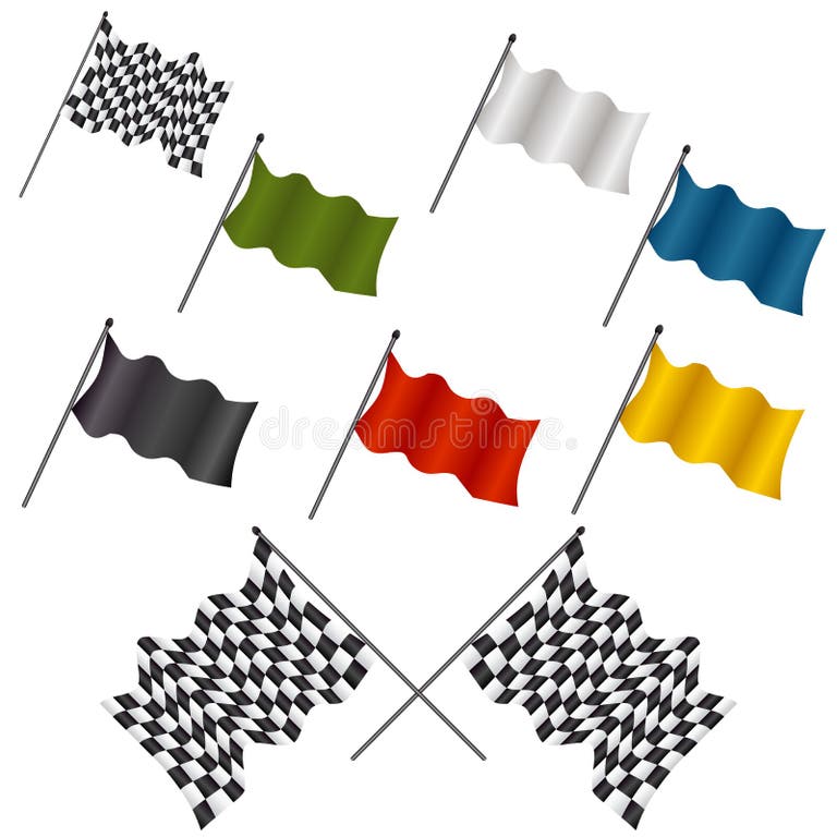 Racing Cars Flags Stock Illustrations – 239 Racing Cars Flags Stock ...