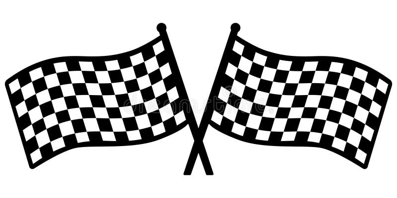 Racing Flags for Competitions and Formula 1 Racing. Stock Vector ...