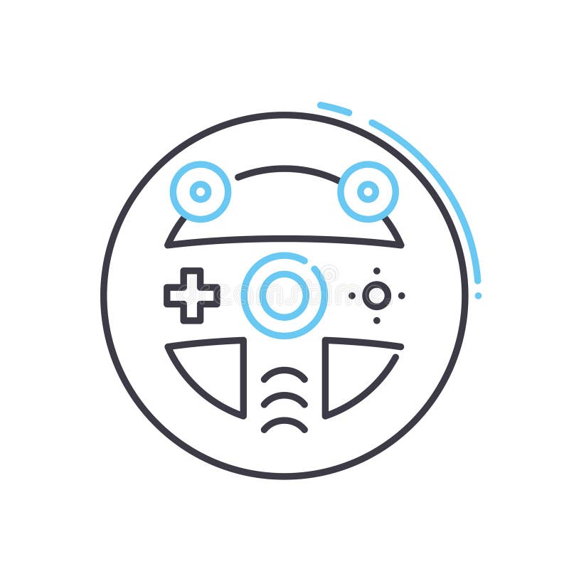 Racing Game Line Icon, Outline Symbol, Vector Illustration, Concept ... Racing Game Line Icon, Outline Symbol, Vector Illustration, Concept ...