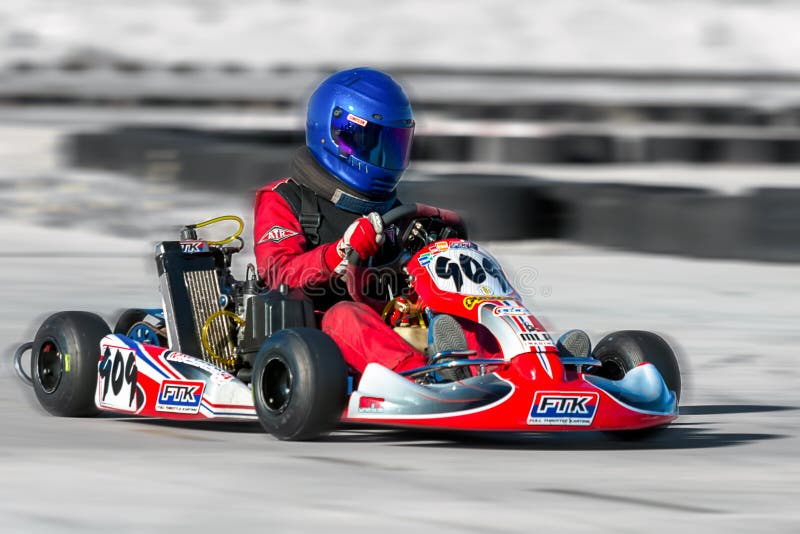 Racing Go Kart editorial stock photo. Image of kart, fast - 35610398