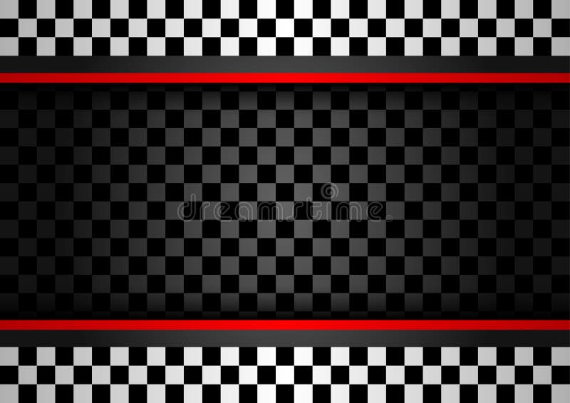 Horizontal Racing Track Lines With Numbers In The Stadium For Race ...