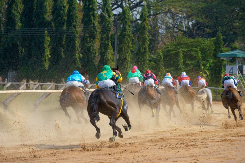 Racing Horses Starting a Race Editorial Photo - Image of movement ...