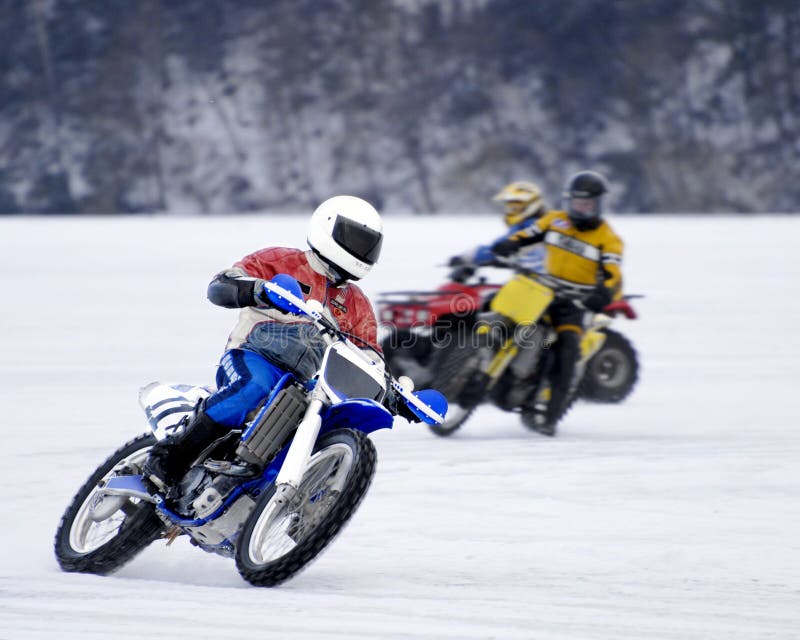 Racing on Ice stock image. Image of racing, lake, extreme - 2069355