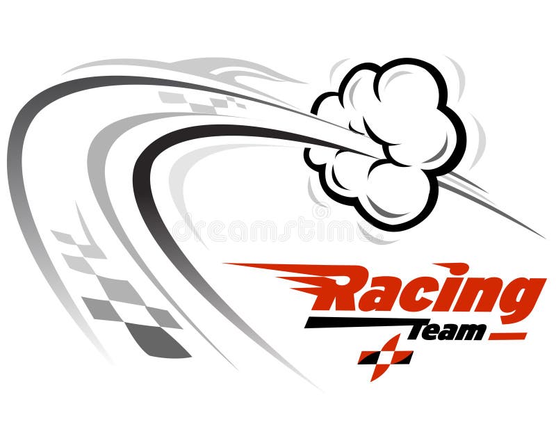 Racing icon stock vector. Illustration of finish, icon - 9641242