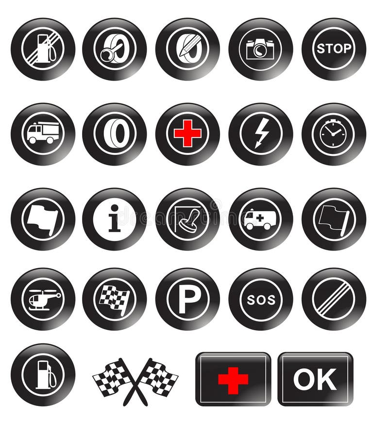 Racing Icons Stock Illustrations – 7,330 Racing Icons Stock ...