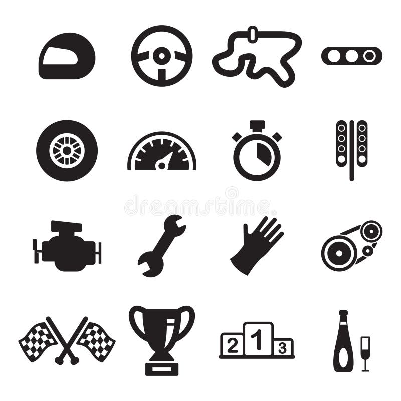 Racing banner with trophy stock vector. Illustration of artwork - 20551829