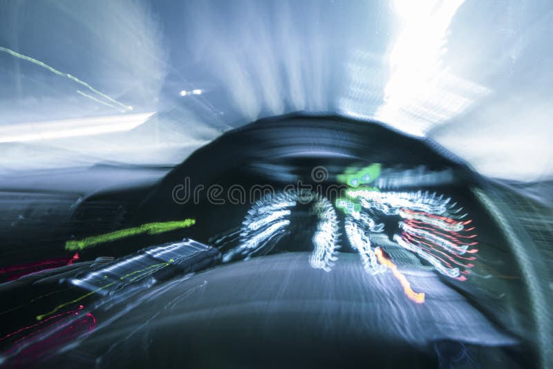 Racing with Light Trails , Blur at Night , Vision of Drunk People while ...