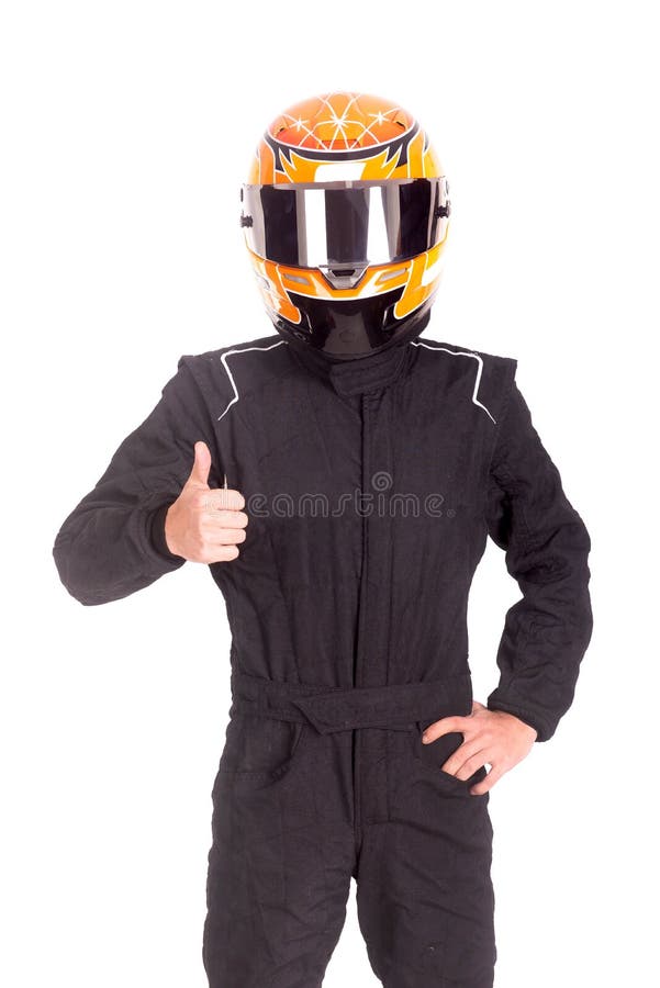 Racing pilot isolated stock photo. Image of handsome - 186731044