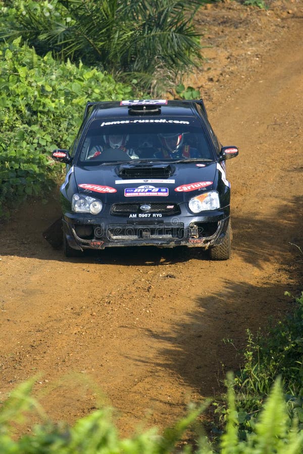 Racing rally car editorial photography. Image of road - 6711947