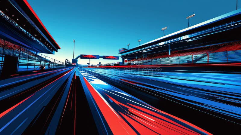 Racing Ring with an Open Wheel Formula Car Stock Image - Image of ...