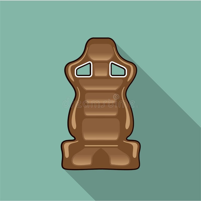 Racing seat vector stock vector. Illustration of automobile - 62495198