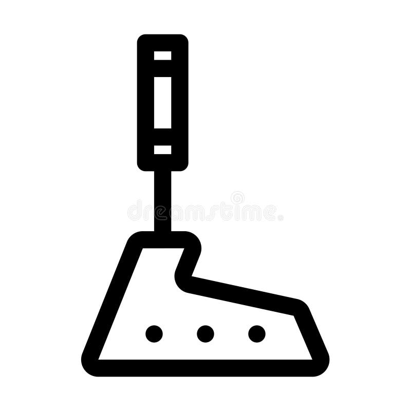 Racing Simulator Handbrake Icon. Sim Racing Setup. Outline Style. 48x48 ...